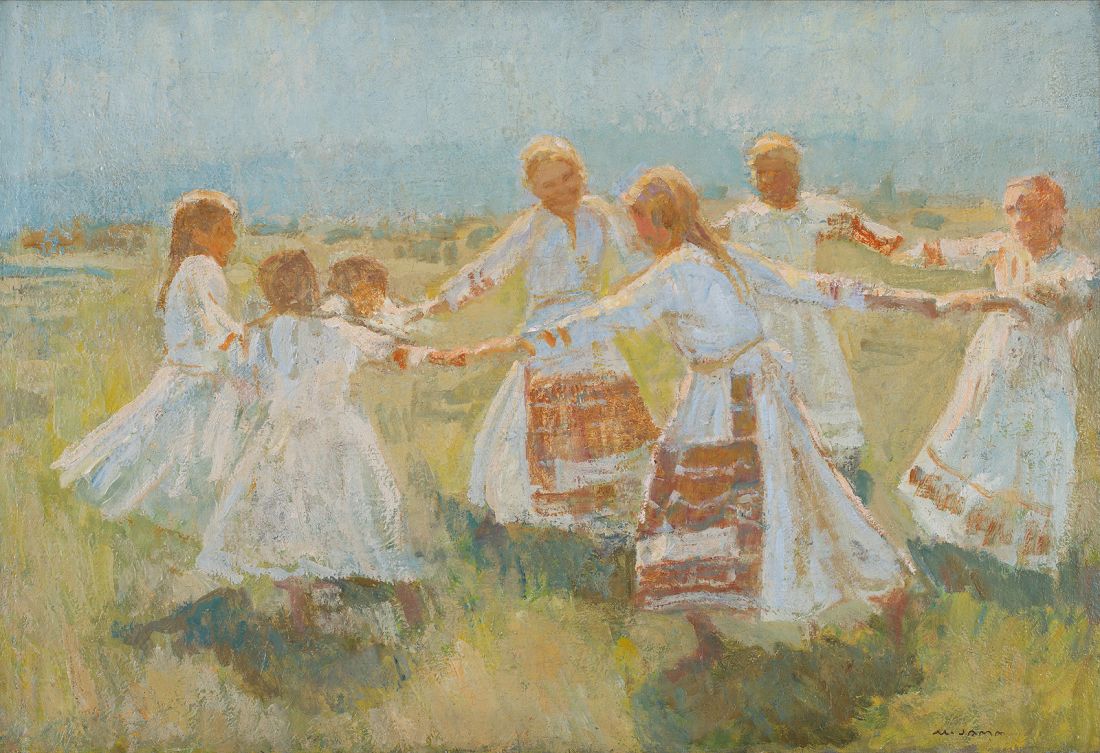 Etui za očala s krpico (Matija Jama, Kolo, ok. 1935) - Narodna galerija